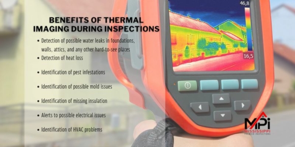 Benefits of Thermal Imaging - Mississippi Premier Inspections